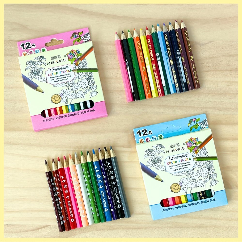 12 Colour Pencil - Bash Party Store