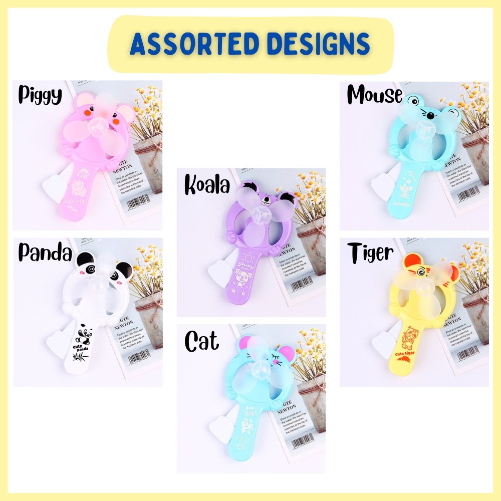 Manual Handheld Animal Fan - Bash Party Store