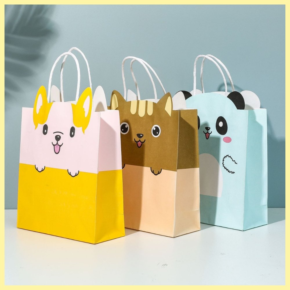 Animal Paper Bags - Bash Party Store