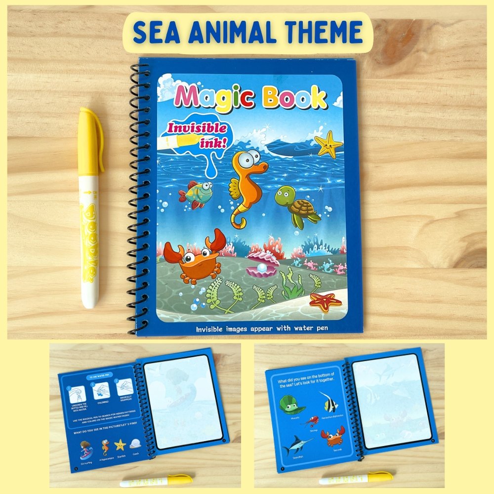 Magic Water Colouring Book – Bash Party Store
