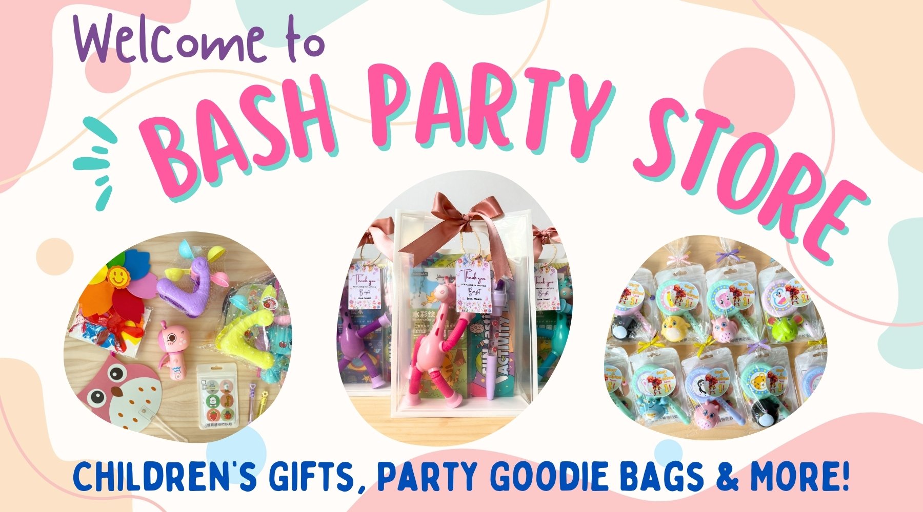Bash | Your One-Stop Kids Goodie Bags & Gifts Store