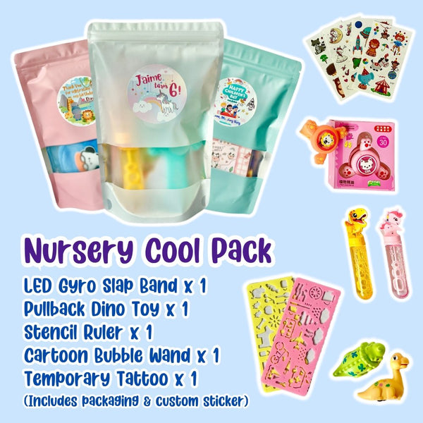 Nursery Peekaboo Party Packs - Bash Party Store