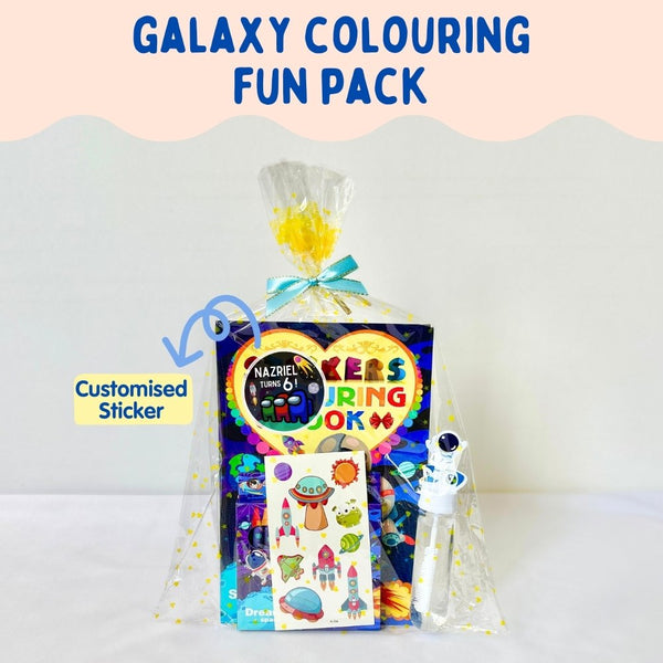 Galaxy Colouring Fun Goodie Bag - Bash Party Store